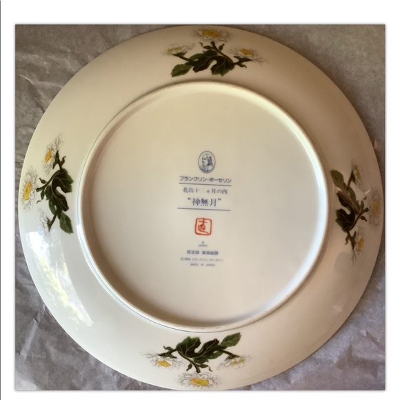 unknown | Other | Japan Round Plate Diameter 5 Vintage Collectib | Poshmark